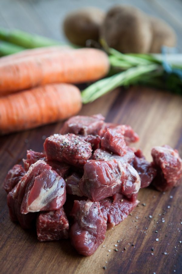 Galloway Diced Steak 500g - Kilnford Farm Shop